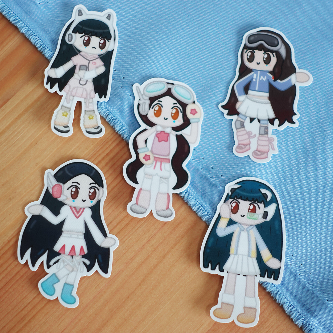 NWJNS Sticker Set – ubebunbun