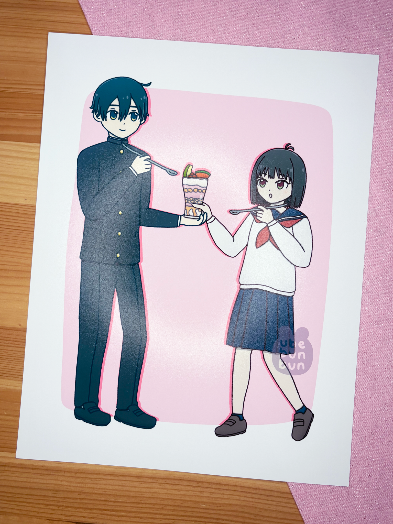 Shoshimin Art Print – ubebunbun